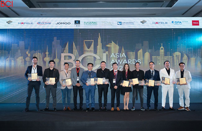 Sagen nhận giải Top 10 Architects BCI Asia Awards Việt Nam 2024